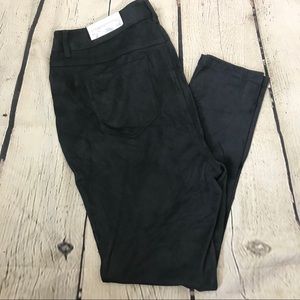 Cato | Pants & Jumpsuits | Cato Contemporary Faux Suede Dk Grey Skinny ...